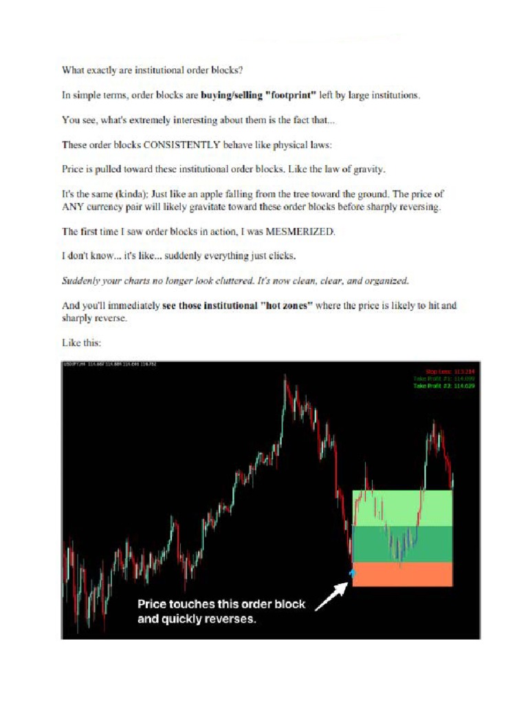 Order Block Edge User Guide | PDF