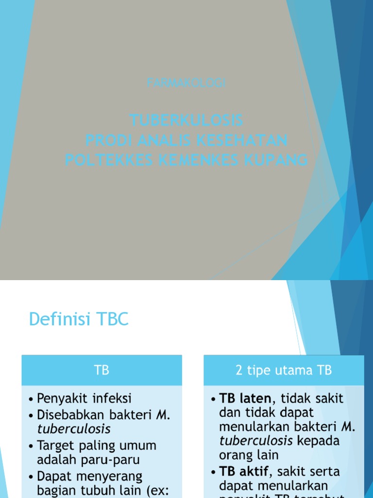 Farmakologi Analis (TBC) | PDF
