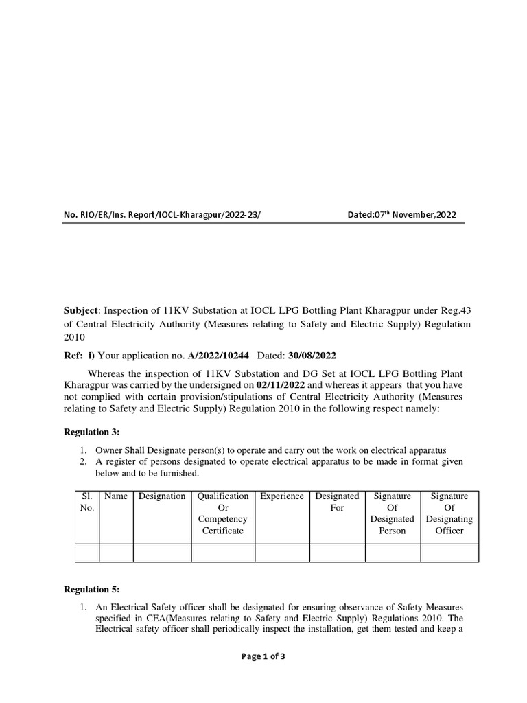 InspectionReport Draft | PDF | Science & Mathematics | Computers