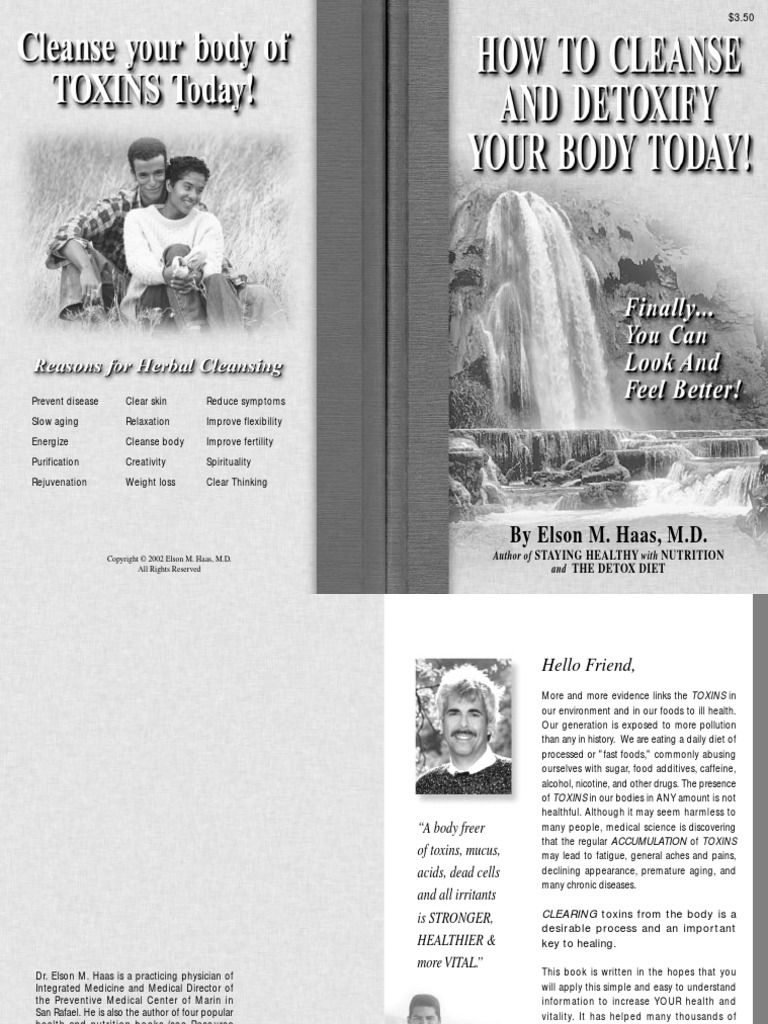Cleanse Detox Book | Detoxification (Alternative Medicine) | Nutrition