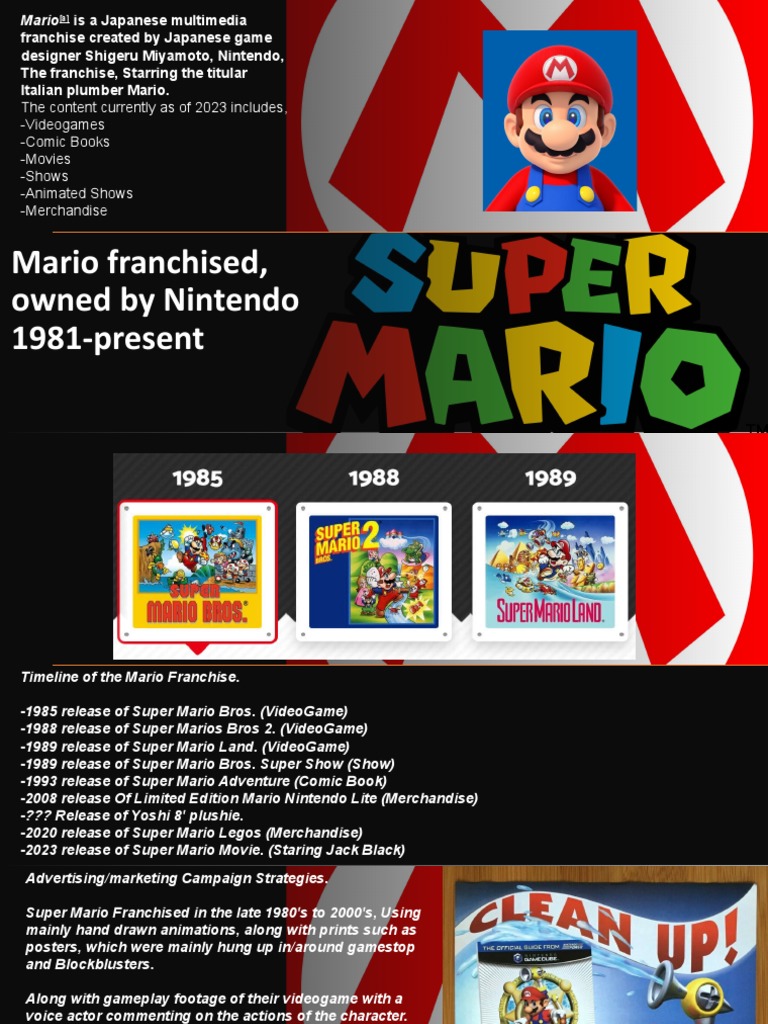 Mario Power Point | PDF | Mario | Nintendo