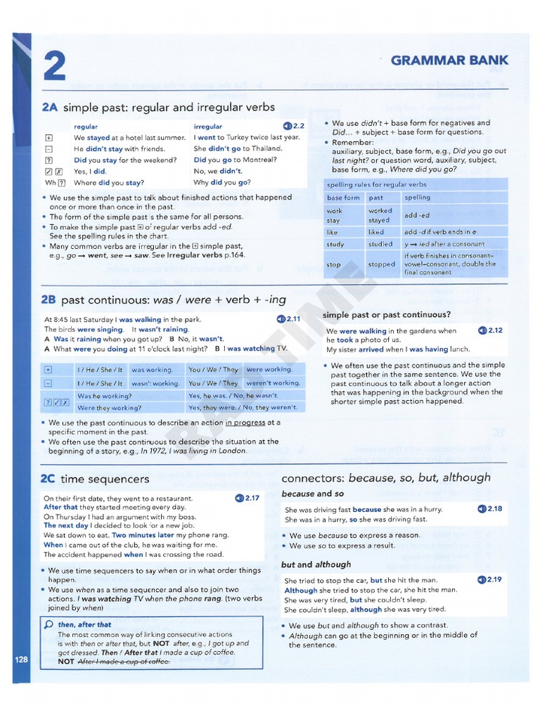 AEF2-3rd-GrammarBank-3 | PDF