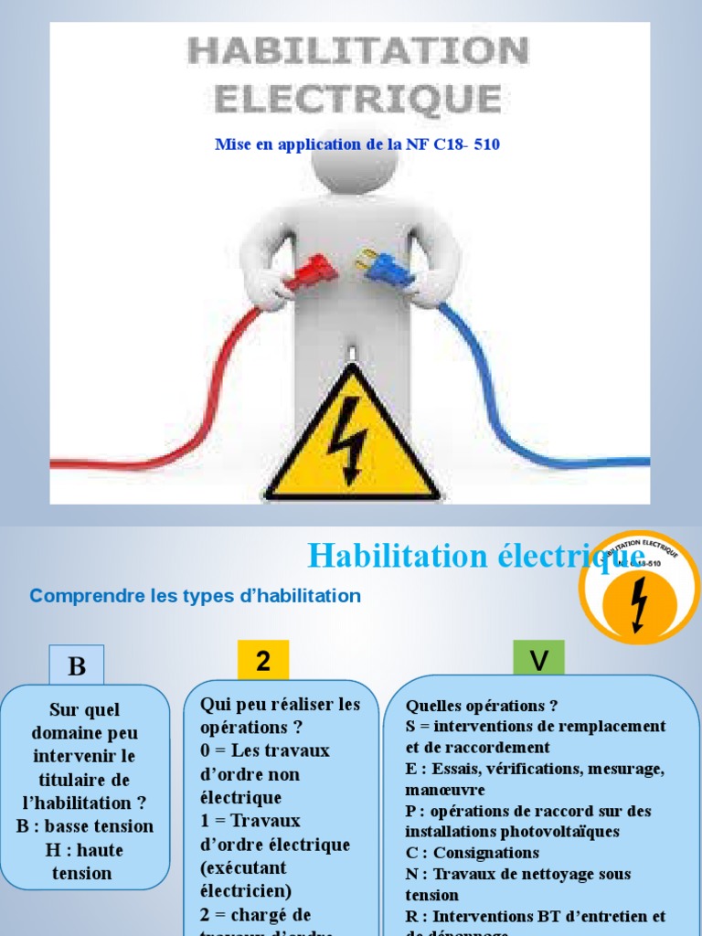 Formation Habilitation Électrique 2eme Partie | PDF | Électricité ...