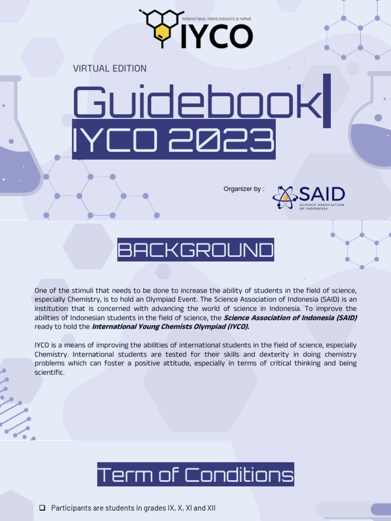 2023 IYCO Guidebook | PDF