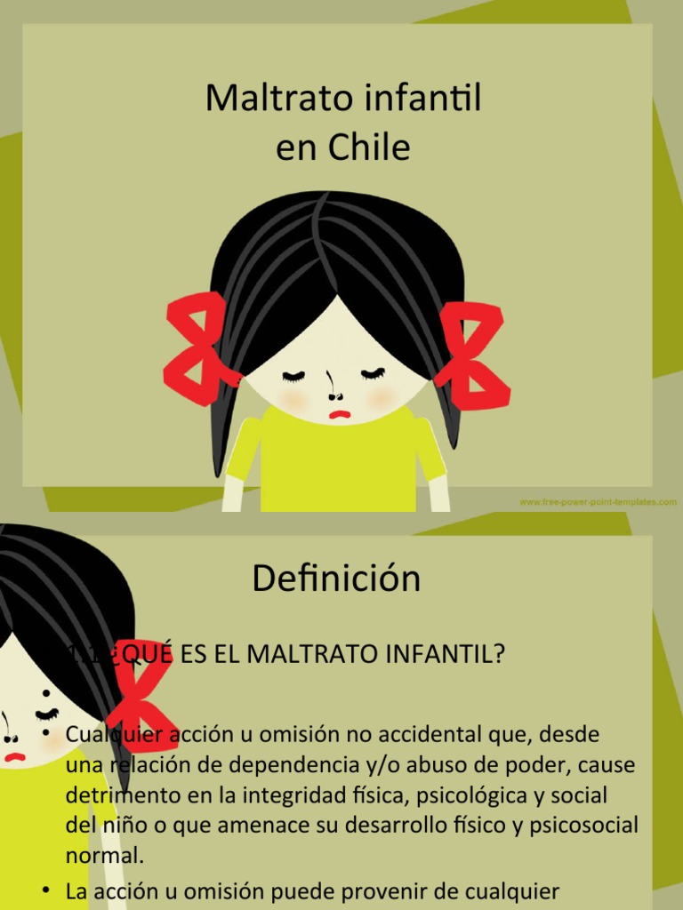 Maltrato Infantil | PDF | Abuso infantil | Abuso sexual