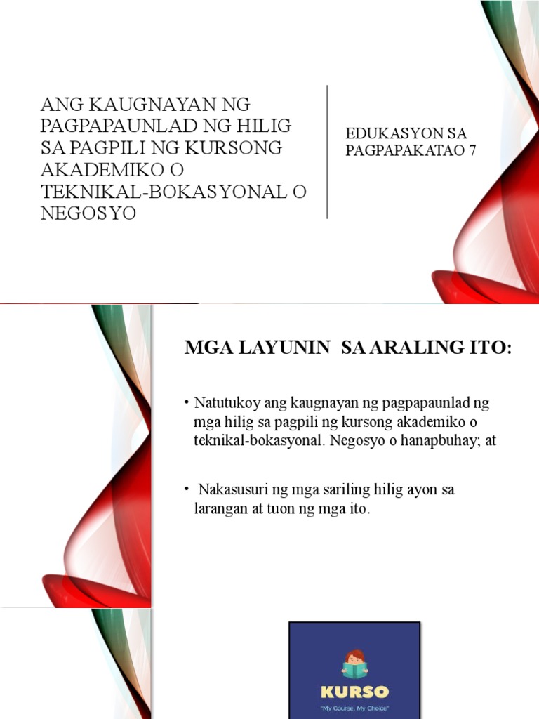 ESP Q1 - Modyul 5 | PDF