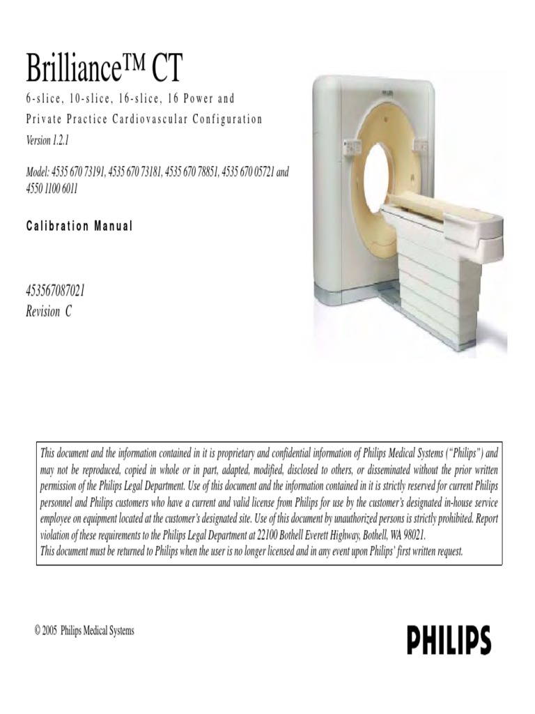 Brilliance™ CT: 6-Slice, 10-Slice, 16-Slice, 16 Power and Private Practice Cardiovascular ...