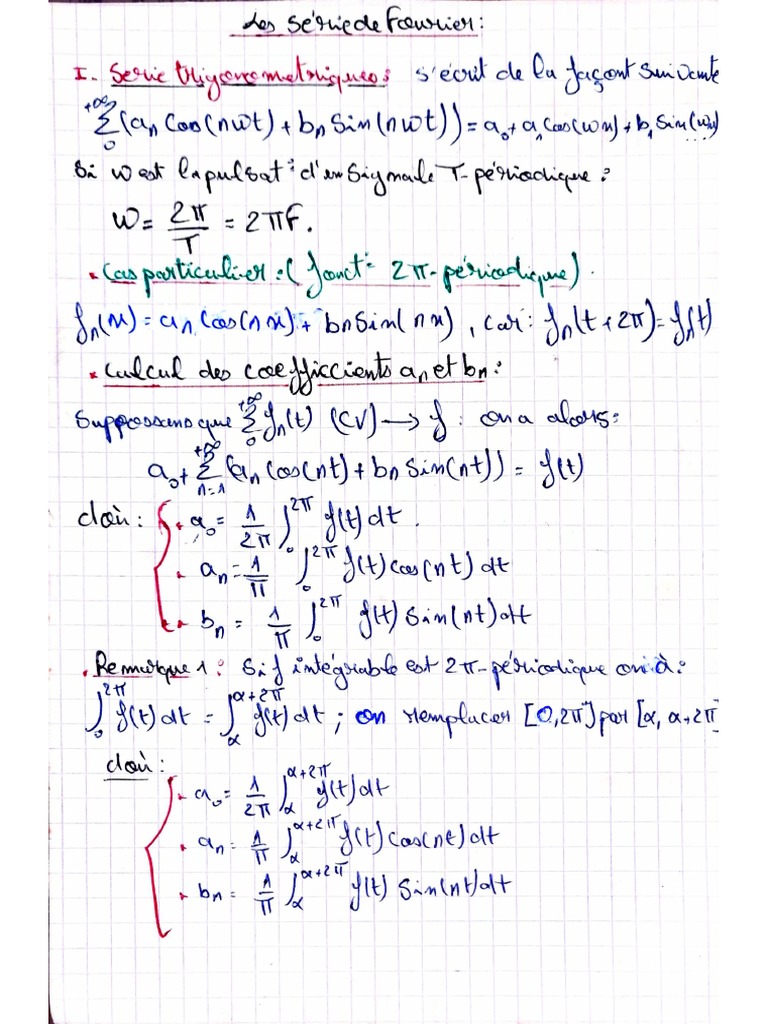 Serie de Fourier | PDF