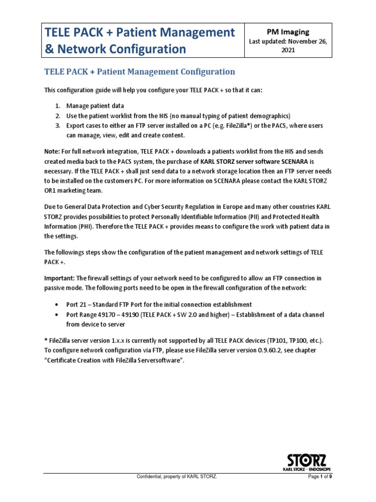 TELE PACK + Configuration Guide | PDF | File Transfer Protocol ...
