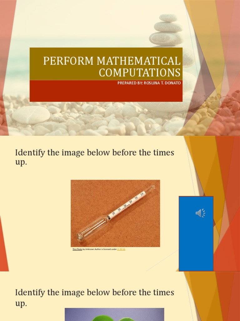 Perform Mathematical Computations | PDF