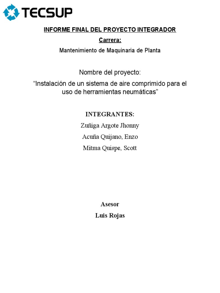 Informe Final de Proyecto Integrador | PDF | Métodos y materiales de enseñanza | Tecnología