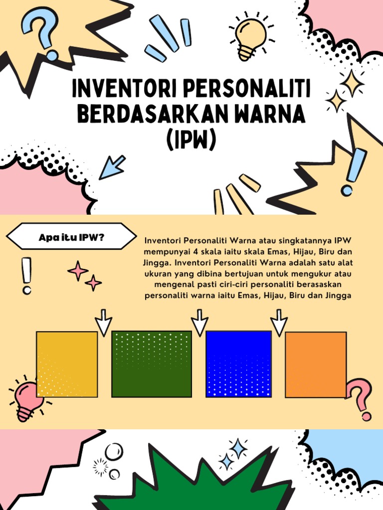 Inventori Personaliti Berdasarkan Warna (IPW) | PDF