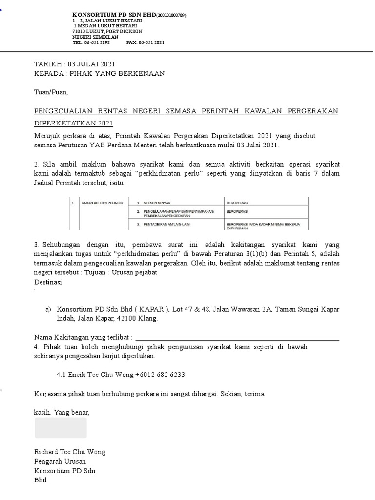 Konsortium PD SDN BHD | PDF