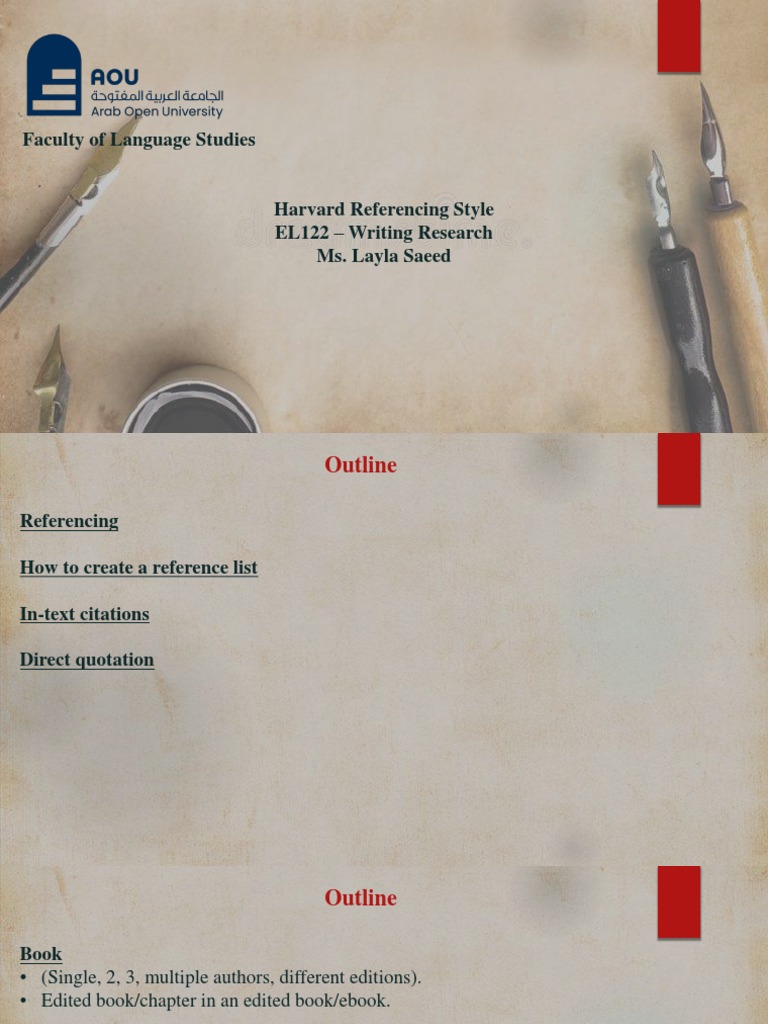 Harvard Referencing Style | PDF | Citation | Bracket