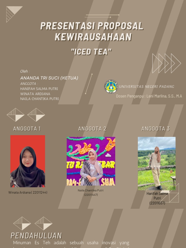 PPT PROPOSAL PMW_ANANDATRISUCI | PDF