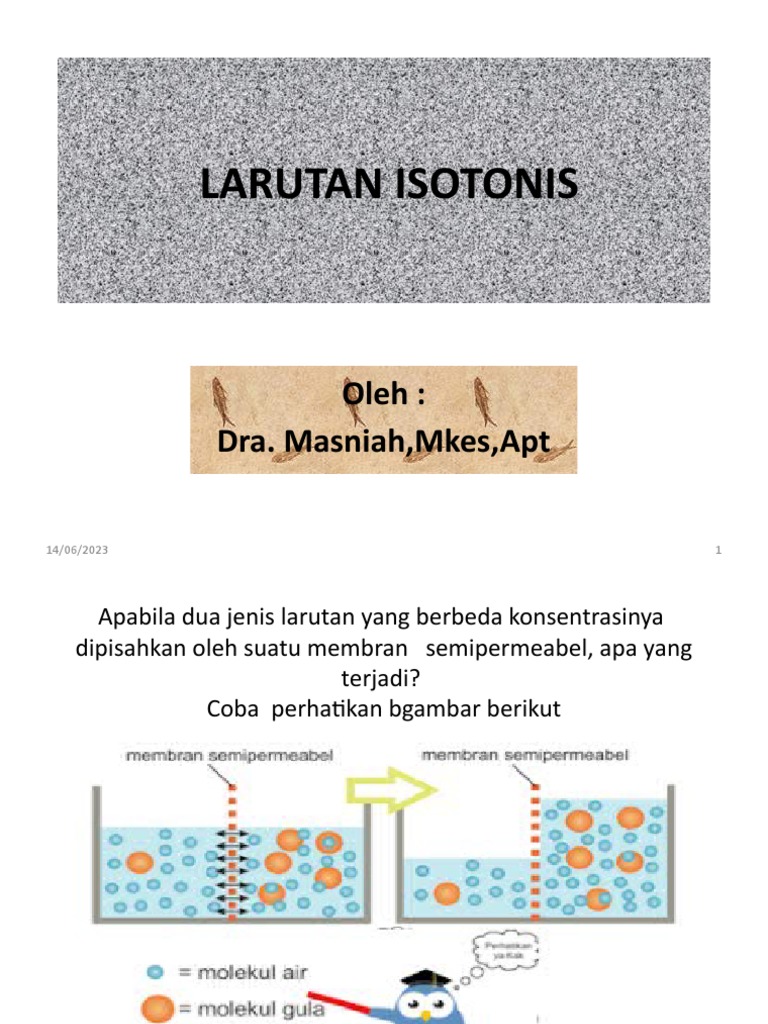 Power Point 4 Isotonis | PDF