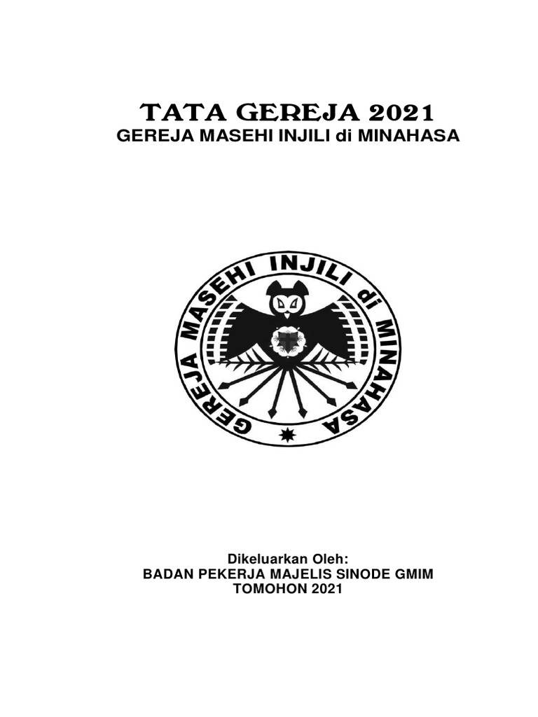 Tata Gereja GMIM 2021 | PDF