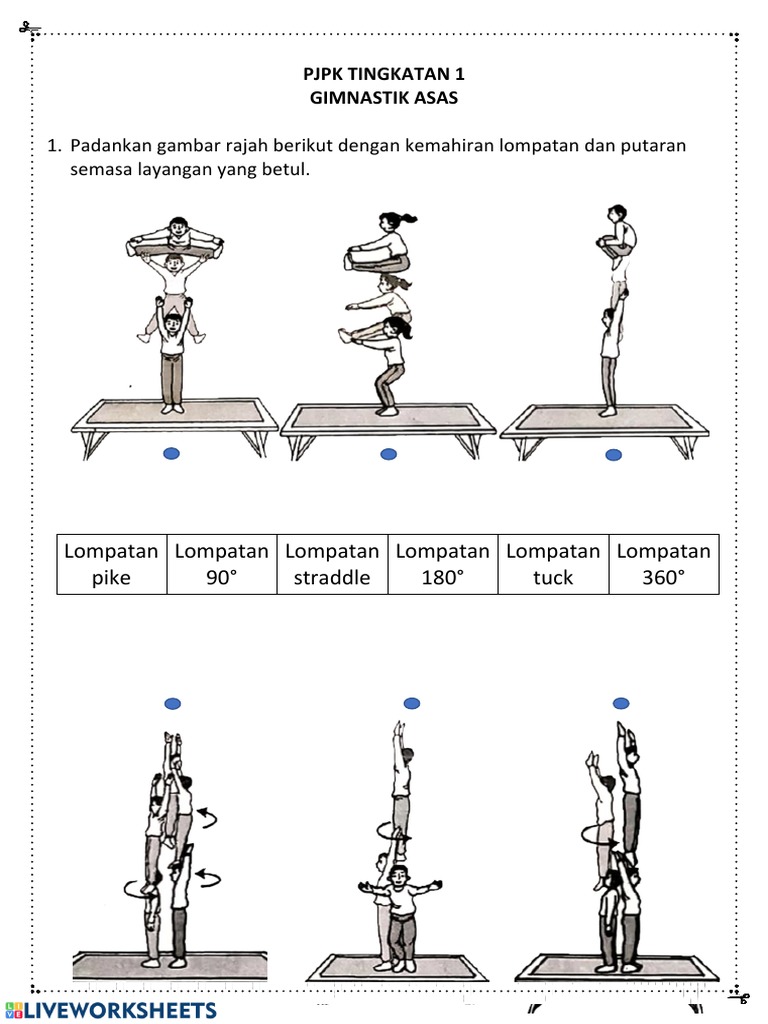 Latihan Gimnastik t1 | PDF