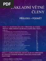 Cesky Jazyk - Sklonovani Podstatnych Jmen Rodu Stredniho | PDF