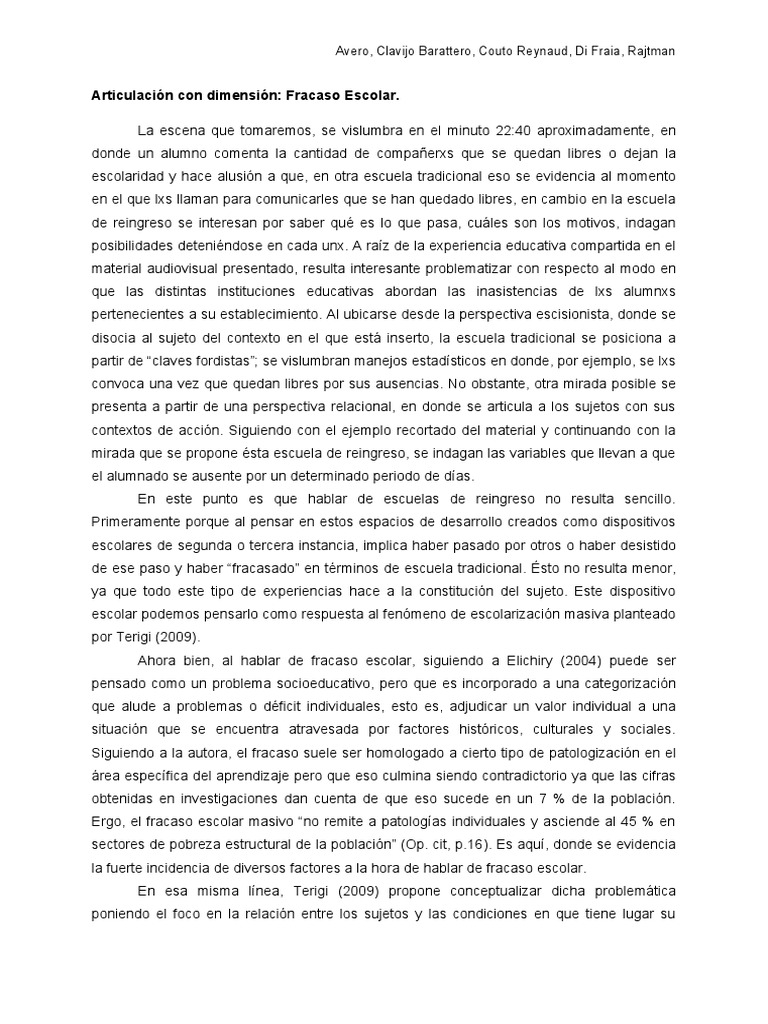 Elogio a la Incomodidad Escolar | PDF | Aprendizaje