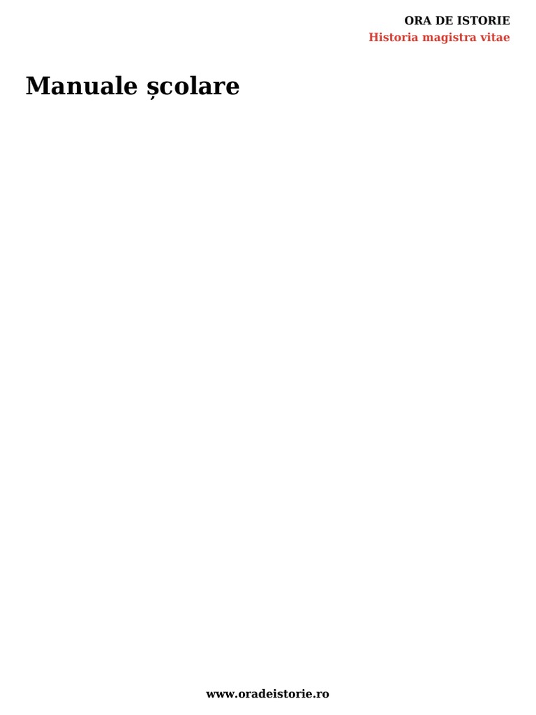 Manuale Scolare | PDF