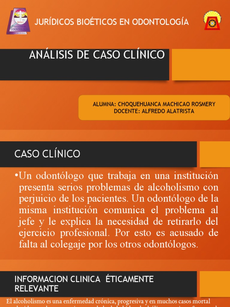 Caso Clinico Alcoholismo | PDF | Relaciones personales, crianza y ...