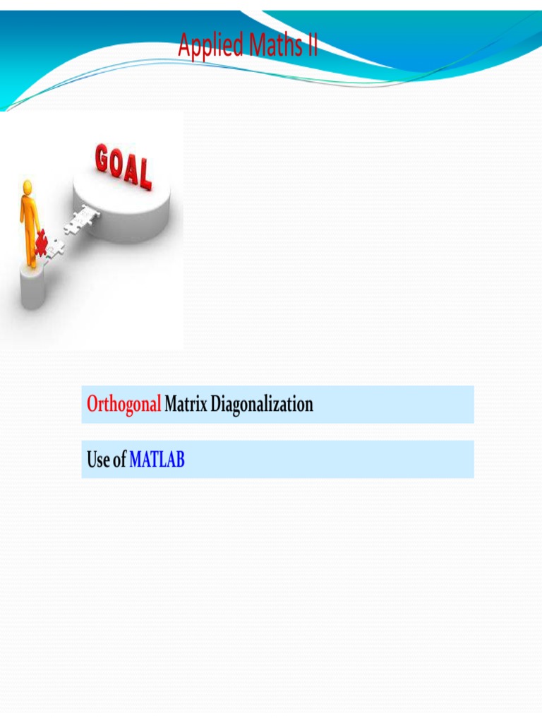 Lec15 AMII Linear Algebra Orthogonal Diagonalization 250423 | PDF | Eigenvalues And Eigenvectors ...