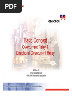 Directional OC & EF Relays | PDF | Relay | Electrical Components