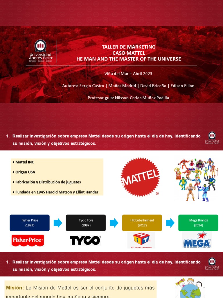 Taller Marketing Caso Mattel | PDF