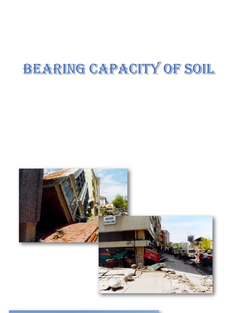 Bearing Capacity of Soil v02 | PDF | Civil Engineering | Applied And ...