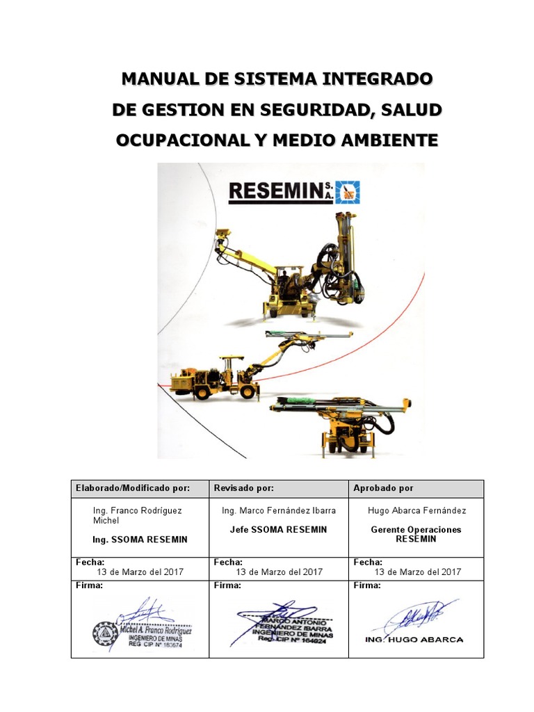 Manual Del Sistema de Gestion | PDF