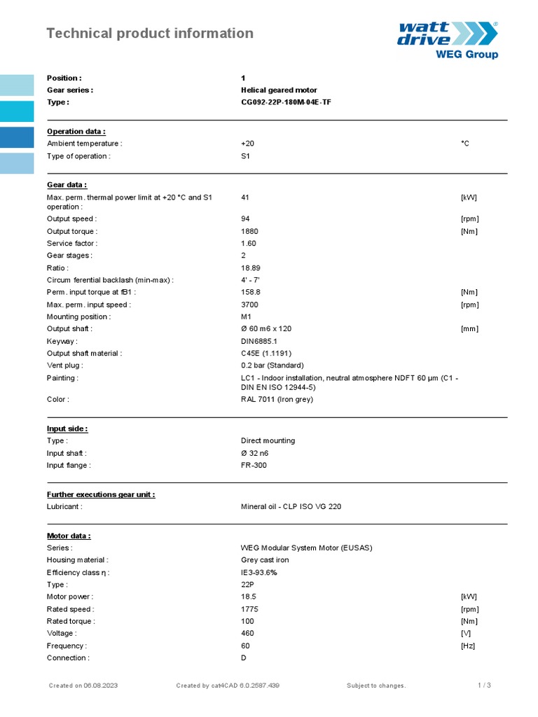 Watt Drive Project Datasheets 3 | PDF | Gear | Physical Quantities
