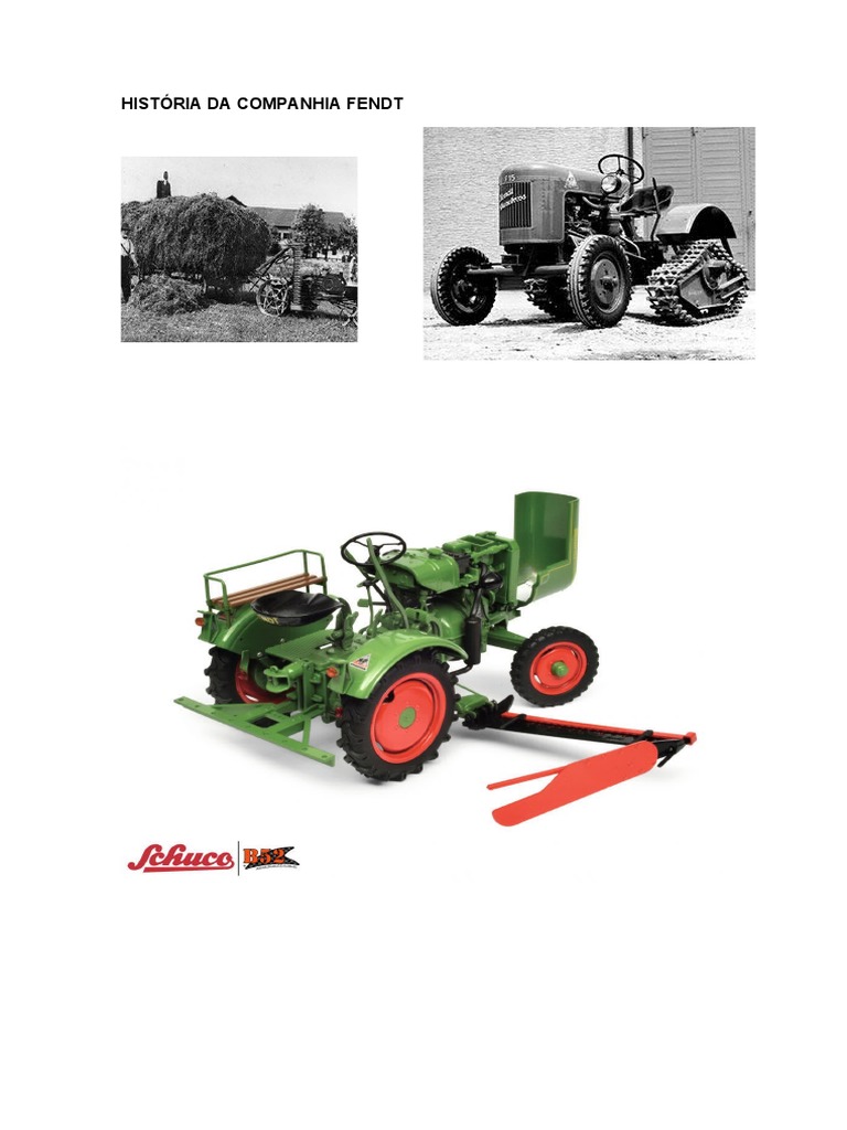 História Da Companhia Fendt | PDF