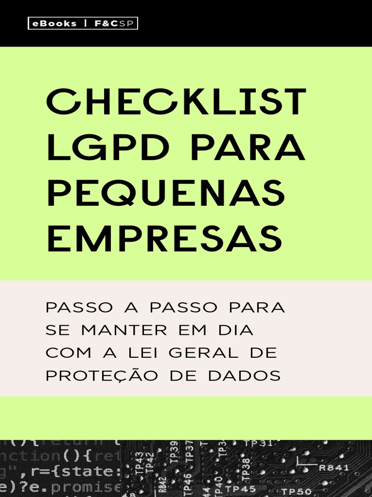 1645021208143ebook Checklist LGPD Pequenas Empresas | PDF | Segurança ...