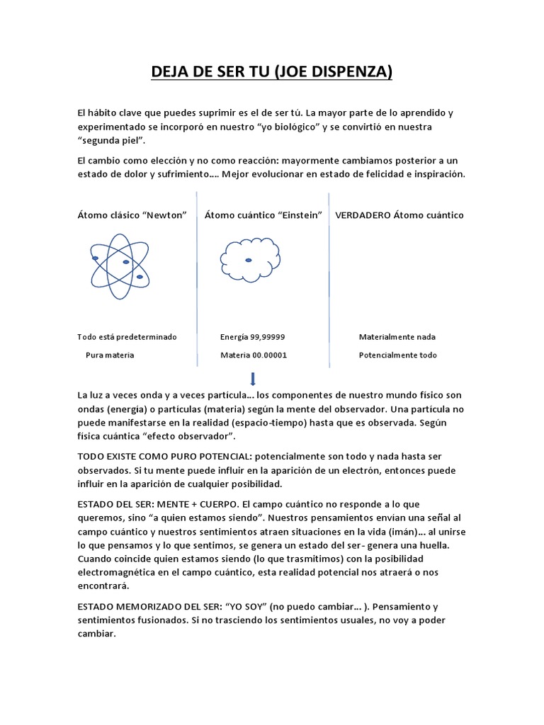 Deja de Ser Tu | PDF