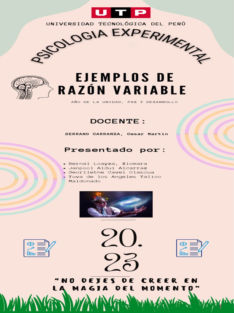 S11 Ejemplos de Razón Variable | PDF