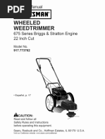 Toro Snowthrower CCR 2000E Operator's Manual | PDF