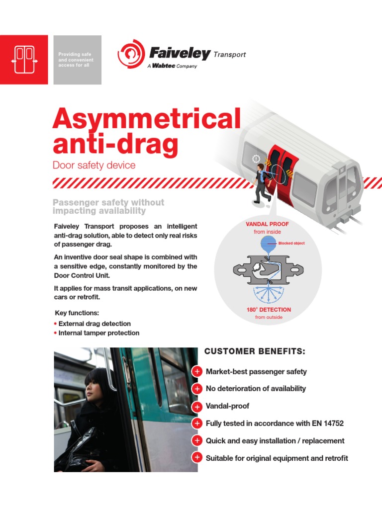 Asymmetrical Anti-Drag Door Safety Device | PDF | Door | Manufactured Goods