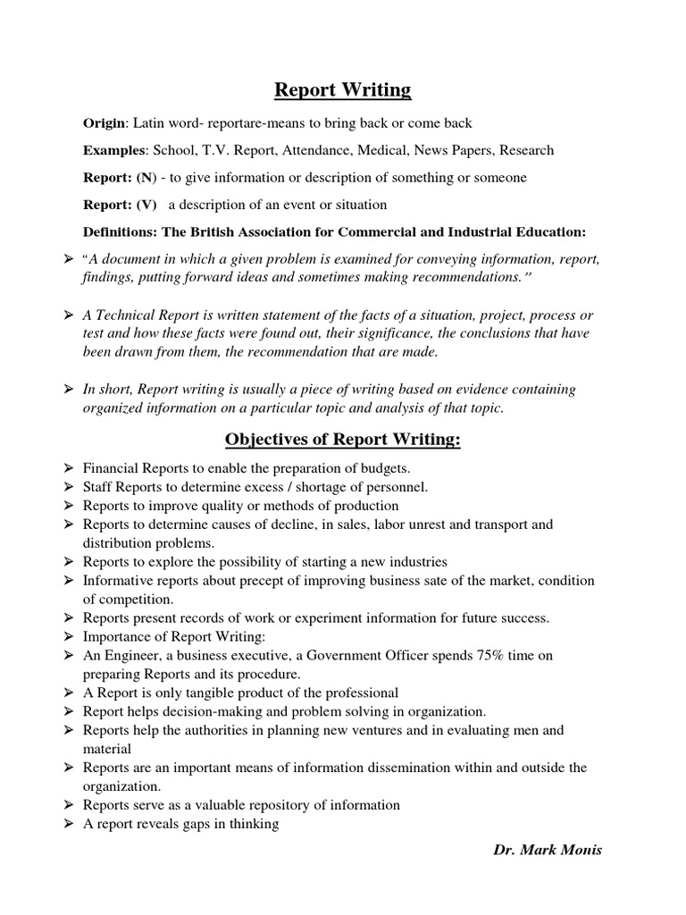 Sample Report - SS | PDF