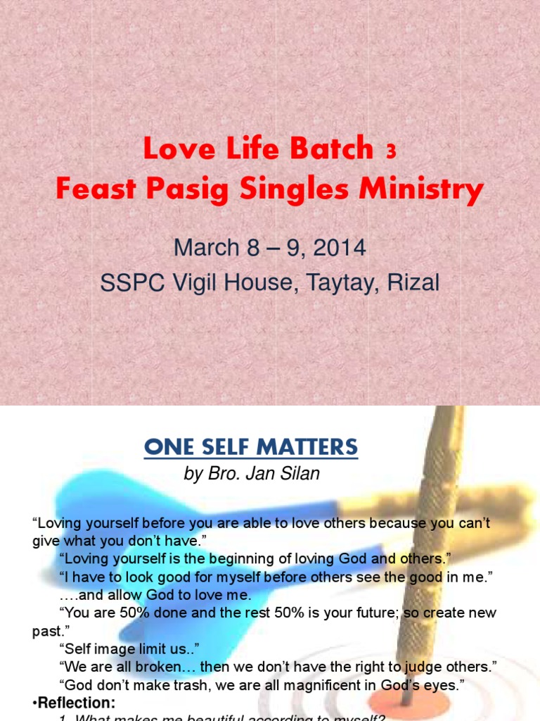 Love Life Batch 3 | PDF