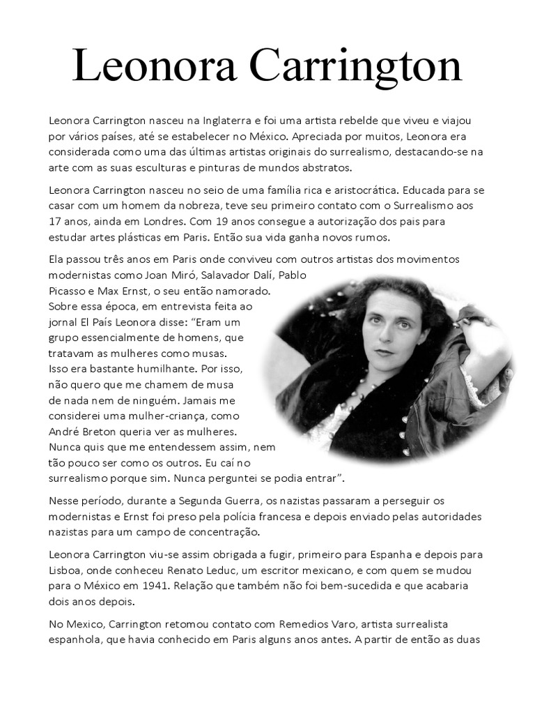 Leonora Carrington | PDF