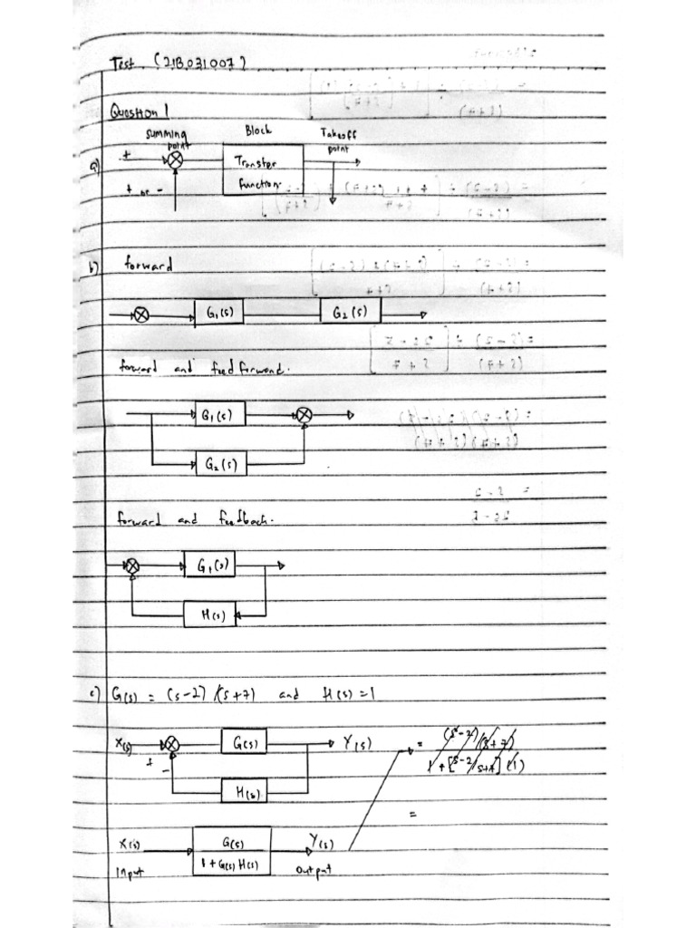 Test 1 Cont Sys 007 | PDF