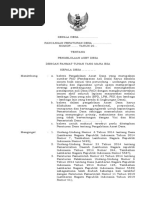 Contoh Format SK Kepala Desa | PDF