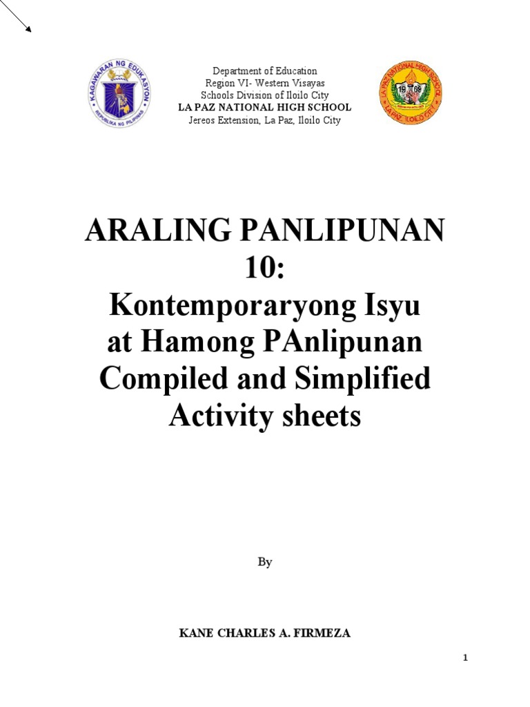 g10 Activity Sheets | PDF