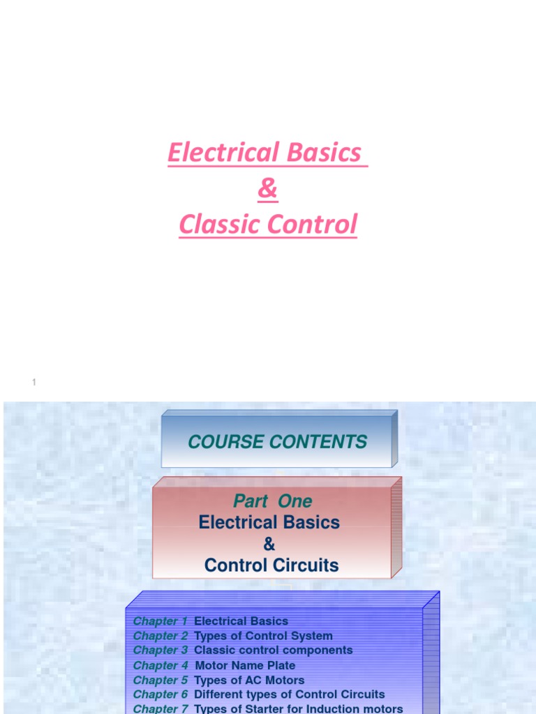 Electrical Basic and Classic Control | PDF | Computers