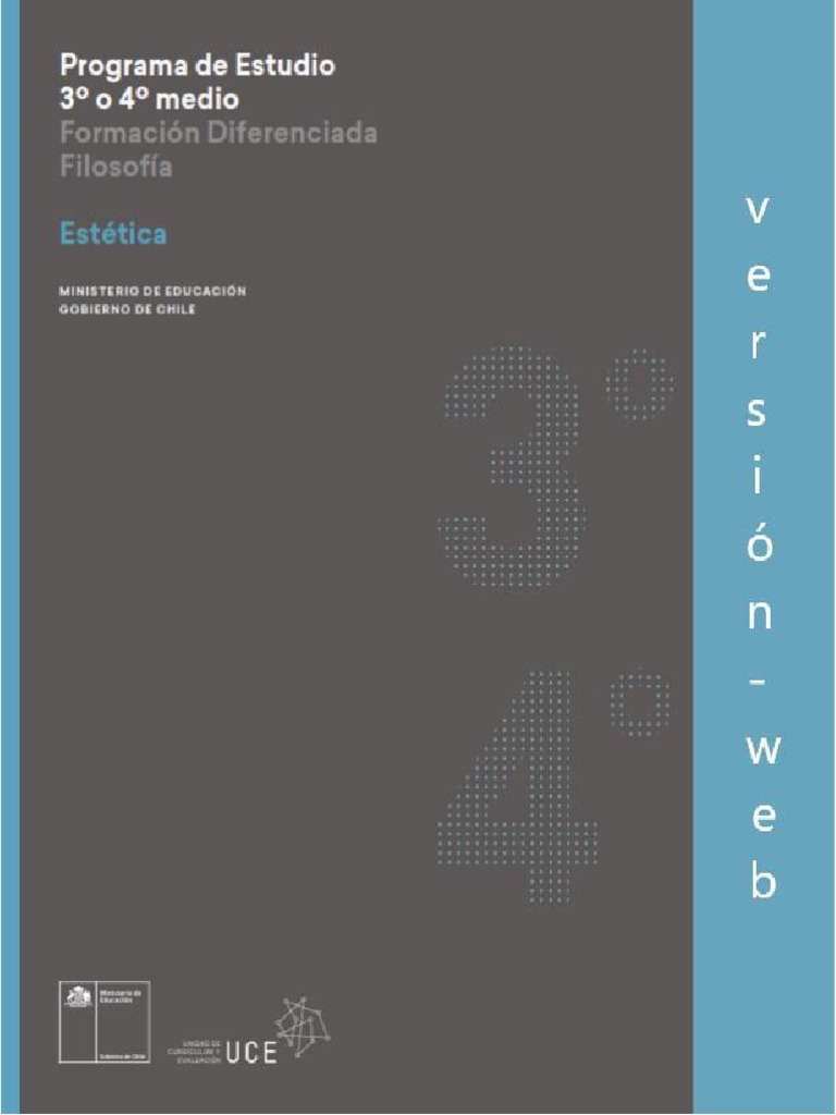 Programa Estética | PDF | Plan de estudios | Evaluación