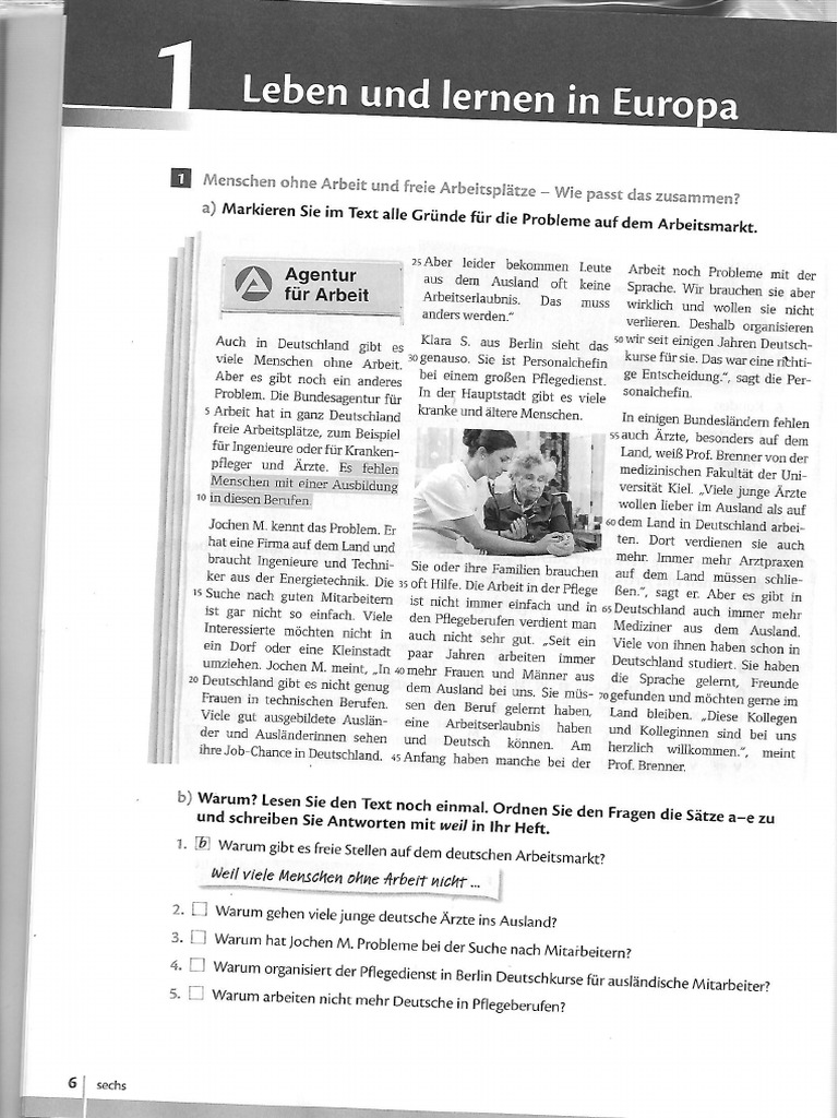 Studio-21-A2-Intensivtraining Einheit 1 | PDF