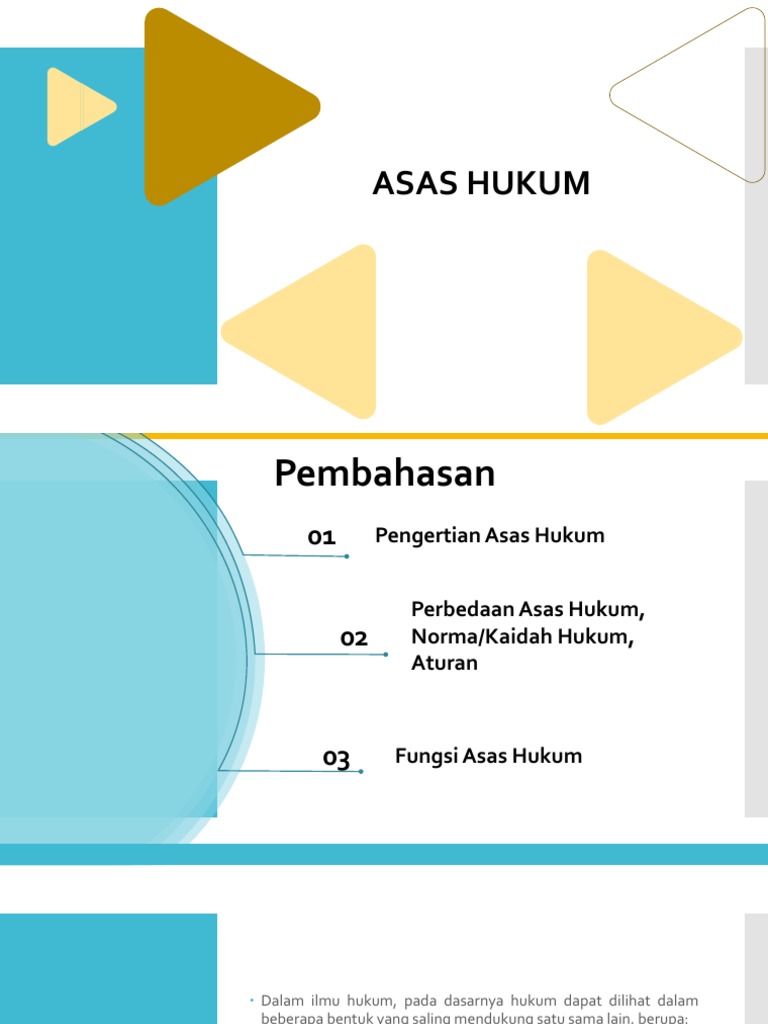 Asas Asas Han | PDF | Hukum