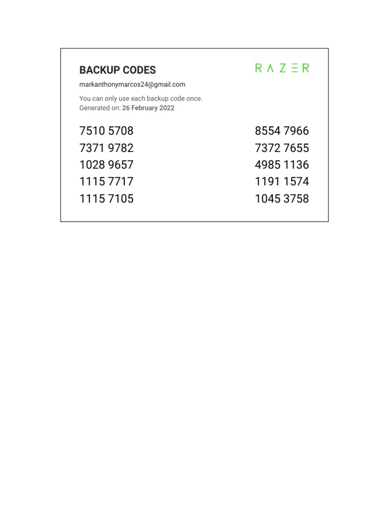 Razer ID | PDF