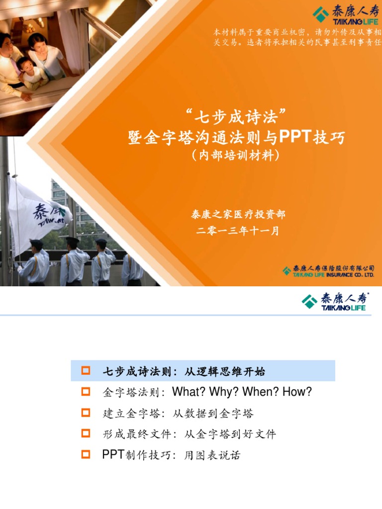 金字塔沟通法则与PPT技巧 47P | PDF